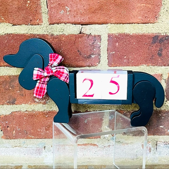 Dog | New Tabletop Dog Dachshund Countdown Calendar Dog Animal Lover ...